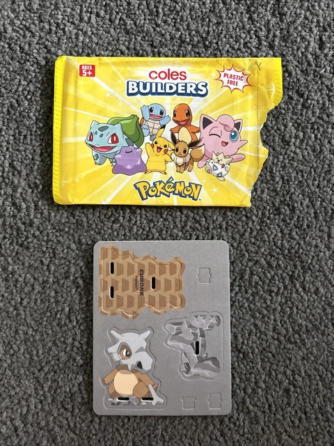 COLES POKEMON BUILDERS Cubone 2024 $0.50 - PicClick AU