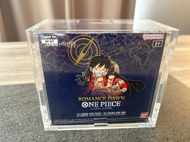 DISPLAY ONE PIECE Op01 Romance Dawn First Print Blue Bottom Neuve Eng EUR 1.300,00 - PicClick FR