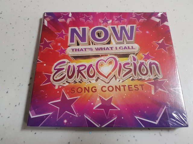 NOW THATS WHAT I Call Eurovision Song Contest - 4 x CD - New & Sealed ...