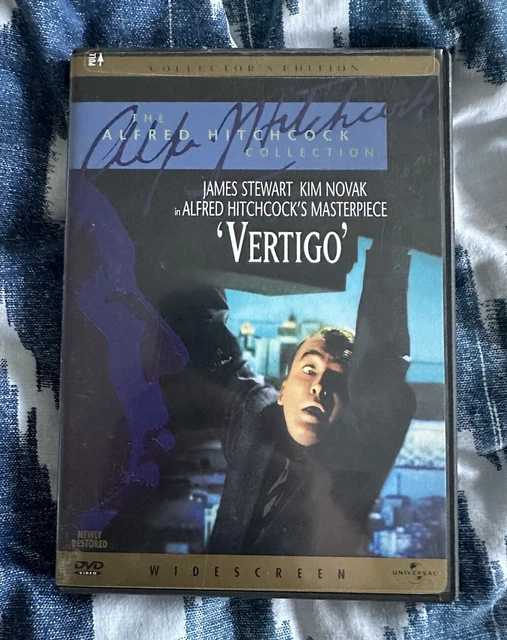 COLLECTOR'S EDITION VERTIGO ALFRED HITCHCOCK DVD 1958 1996 Remastered ...