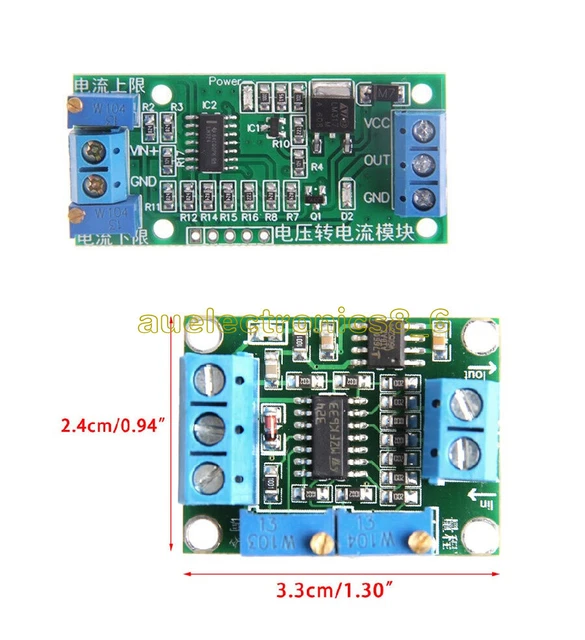 CURRENT VOLTAGE TRANSMITTER 4-20mA/ 0-5V Isolation Signal Converter Module AU £1.85 - PicClick UK