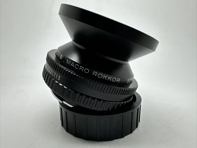 RARE MINOLTA MACRO Rokkor Auto Bellows 50mm f3.5 Macrophotography EUR ...