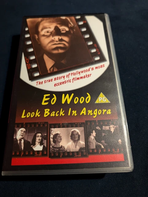 ED WOOD LOOK Back In Angora VHS UK PAL B Movies. kitsch £4.99 - PicClick UK