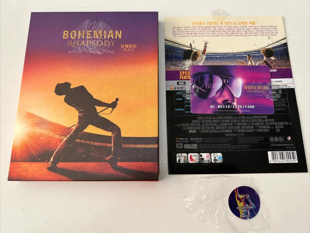 BOHEMIAN RHAPSODY (QUEEN) 4K UHD Blu-ray SteelBook Weet Exclusive EUR ...