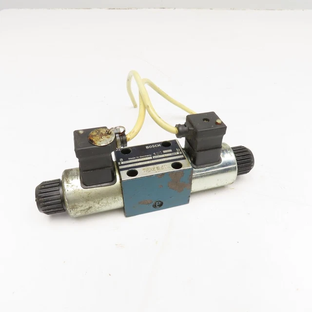 BOSCH 081WV06P1V1018WS024/00D11 HYDRAULIC Solenoid Valve 4/3 Float ...