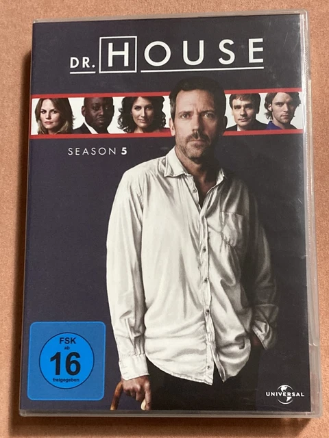 DR. HOUSE - Die komplette Season/Staffel 5 - FSK 16 - DVD-Box mit 6 ...