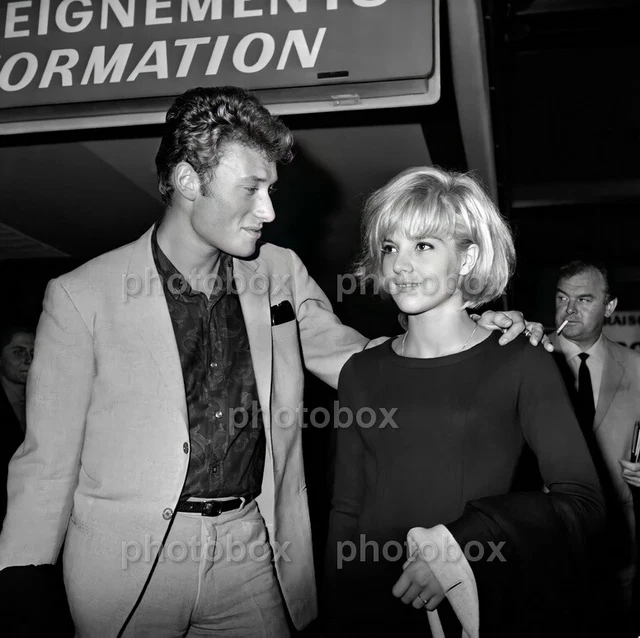 * JOHNNY HALLYDAY - Exclusive RARE PHOTO N 709 * Sylvie Vartan EUR 9,99 - PicClick FR