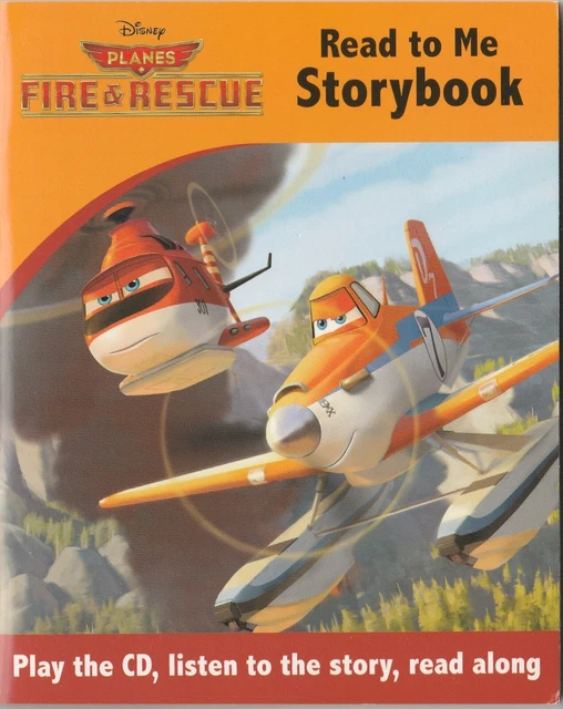 USED BOOK DISNEY Planes Fire & Rescue Read To Me Storybook +Cd Read ...
