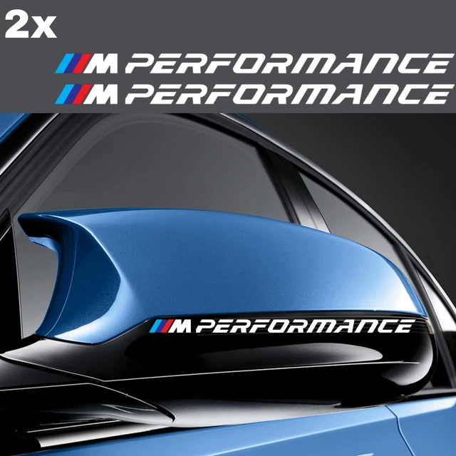 2X FOR BMW M PERFORMANCE SIDE SKIRT M Sport VINYL STICKERS DECAL ...