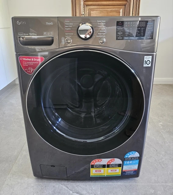 LG 16KG/9KG WASHER/DRYER Combo Machine Black Steel Wxlc1116B *Bonus Gift Pack* $1,500.00 ...