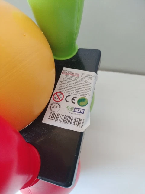 BOWLING 10 BIRILLI In Plastica Giocattolo Gioco Bambini sar EUR 11,00 ...