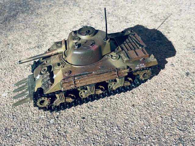 SOLIDO 1/50, CHAR Sherman Rhino camouflage 3 tons M4A3 Prong , (N69 ...