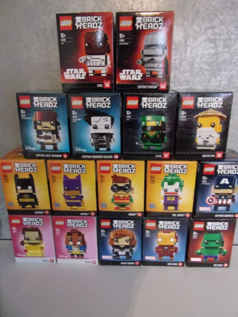 LEGO BRICK HEADZ (Harry Potter, Toy Story, Star Wars - for Selection ...