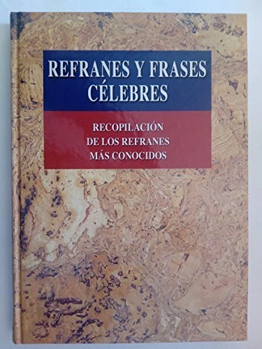 REFRANES Y FRASES celebres EUR 2,99 - PicClick DE REFRANES Y FRASES celebres EUR 2,99 - PicClick DE