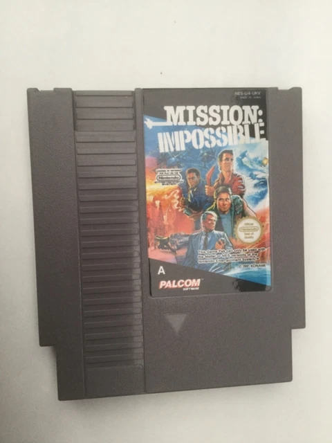 🌟MISSION IMPOSSIBLE🌟NINTENDO🌟NES🌟CARTRIDGE🌟UK🇬🇧SELLER🌟FAST UK Postage🌟 ...