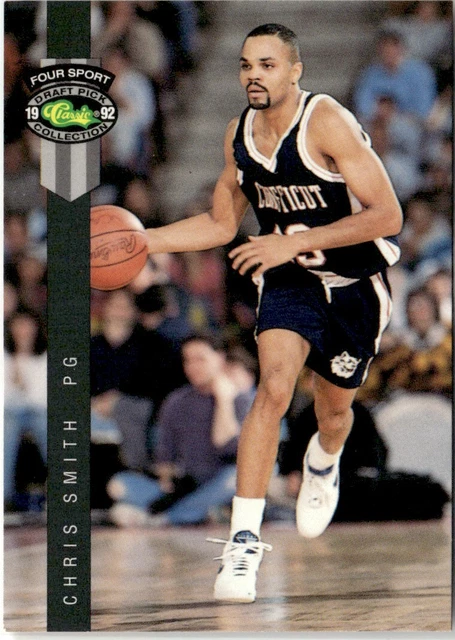 1992-93 CLASSIQUE DRAFT Pick Collection Chris Smith Uconn #6 EUR 2,21 ...