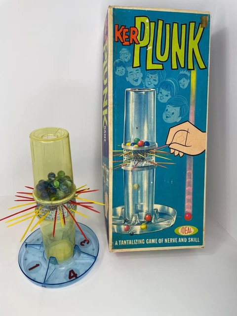 VINTAGE IDEAL KER Plunk Game with Box 1967 $15.00 - PicClick