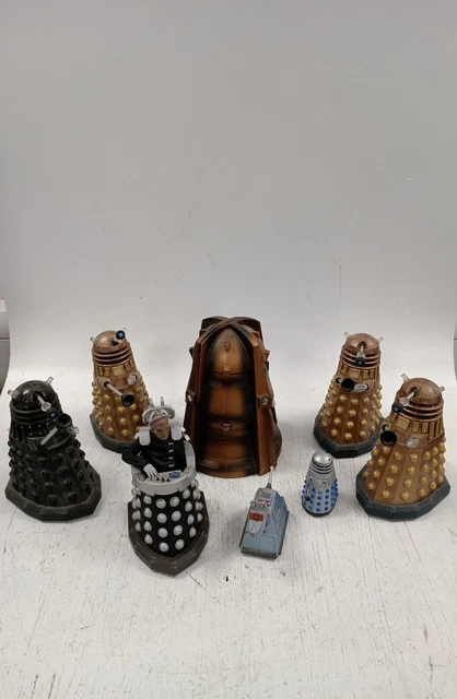 DOCTOR WHO DALEK & Davros Model Set - BBC Licensed Collectibles £9.99 ...