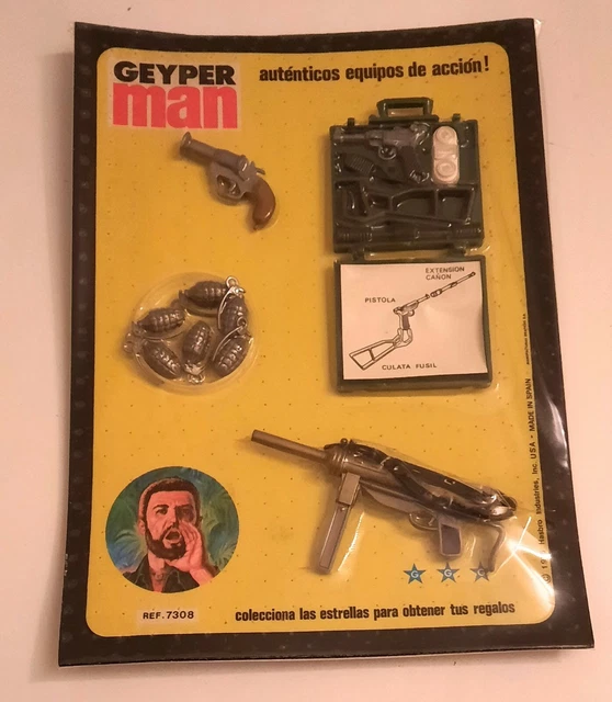 GEYPERMAN PANOPLIA MALETIN Y Subfusil Original Años 70 EUR 55,00 ...