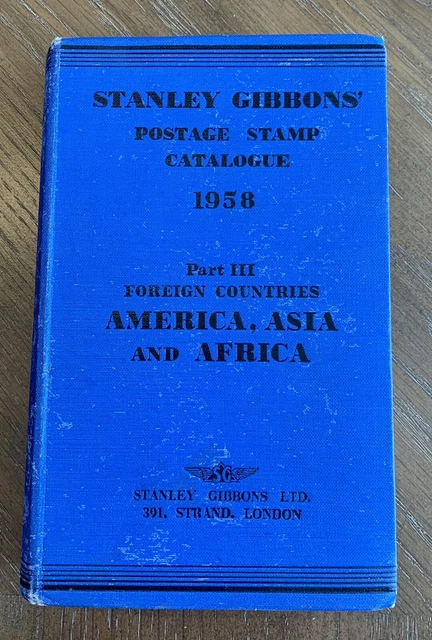 STANLEY GIBBONS POSTAGE Stamp Catalogue 1958 Part III £6.88 - PicClick UK