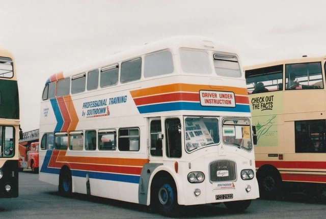 COLOUR PHOTO SOUTHDOWN Leyland Pd3 Queen Mary Fcd292D Stagecoach ...