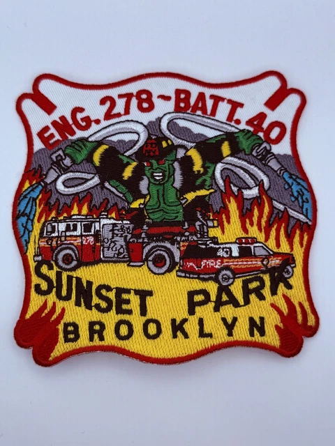 NEW YORK FDNY Fire Department E278 Batt 40 Patch $26.91 - PicClick CA