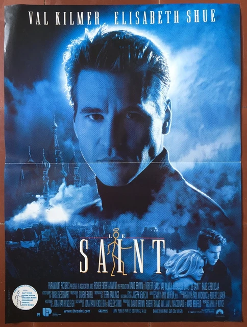 PLAKAT LE SAINT The Saint Val Kilmer Elisabeth Sue 40x60cm EUR 10,50 - PicClick DE