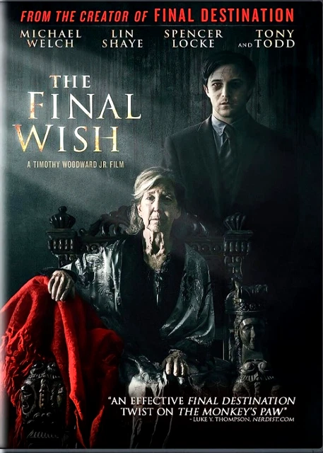 THE FINAL WISH DVD Horror Michael Welsh Lin Shaye $14.96 - PicClick CA