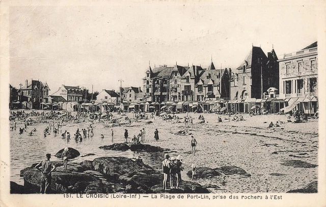 44 LE CROISIC La Plage De Port Lin EUR 5,90 - PicClick FR