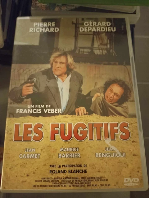 DVD LES FUGITIFS - Pierre Richard Gerard Depardieu Jean Carmet Comedie ...