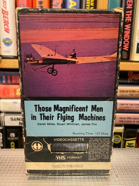 THOSE MAGNIFICENT MEN IN THEIR FLYING MACHINES RARE pre cert MAGNETIC ...