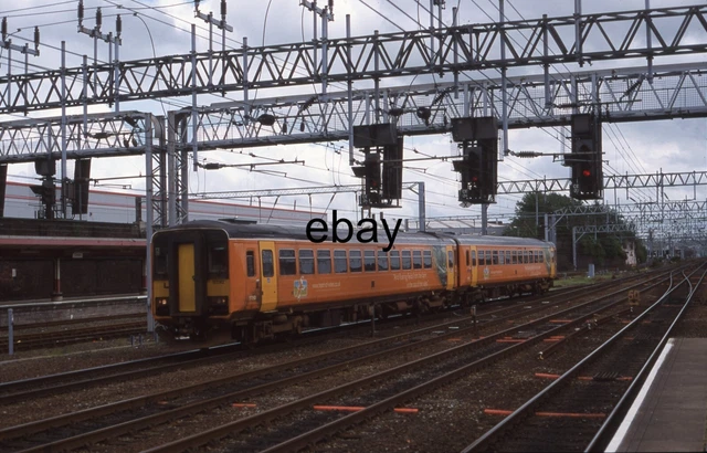 35MM RAILWAY SLIDE - DMU Class 153. 153362 & 153312 @ Crewe £2.99 ...