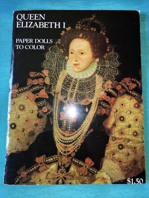 HENRY VIII & Wives*Queen Elizabeth I*Bellerophon Books*1972*Uncut*Paper ...