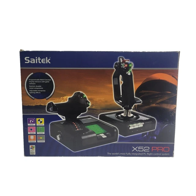 SAITEK X52 PRO Flight Control System $145.00 - PicClick CA