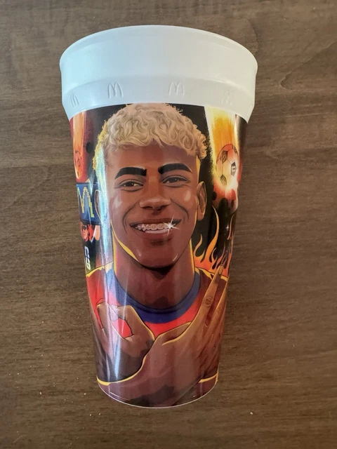 2026 MCDONALDS FIFA World Cup Lamine Yamal Collector Cup Spain Soccer £ ...