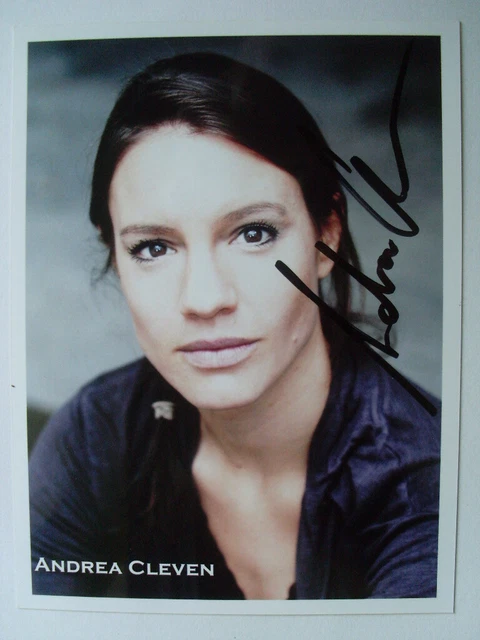 ORIGINAL AUTOGRAMM - Andrea Cleven - Wege zum Glück - Alles was zählt ...