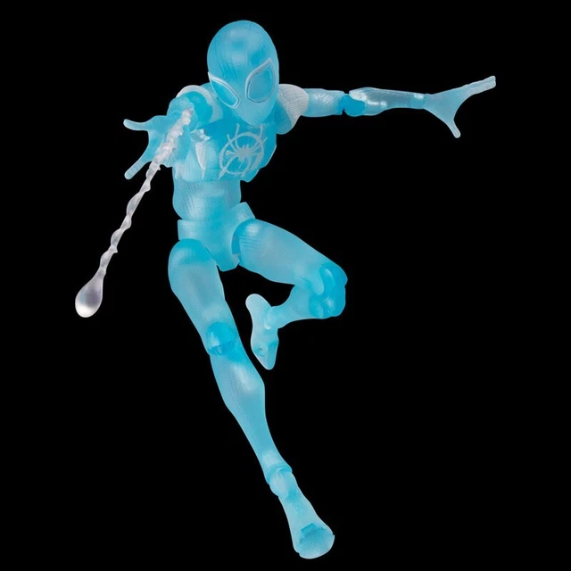 SPIDER-VERSE SV ACTION Miles Morales Spider-Man Clear ver Action Figure ...