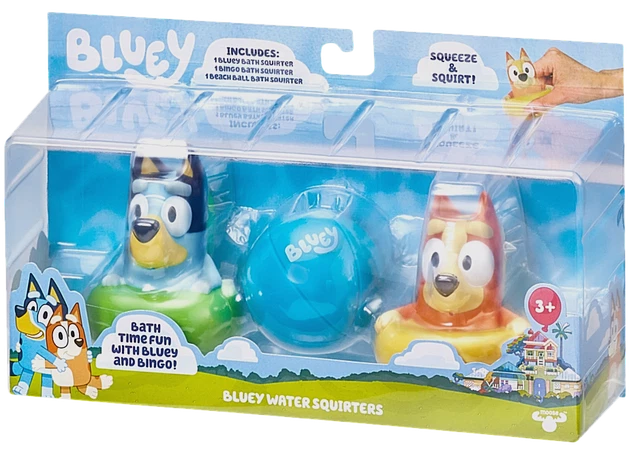 BLUEY & BINGO Bath Water Squirters Pack of 3 Bath Toys NEW $21.85 ...