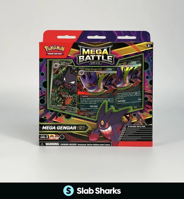 POKEMON TCG MEGA Battle Deck Mega Gengar Ex Sealed Box $38.00 - PicClick CA