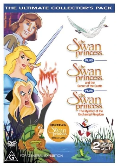 THE SWAN PRINCESS DVD Set (Ultimate Collector's Edition, Region 4, 1994 ...