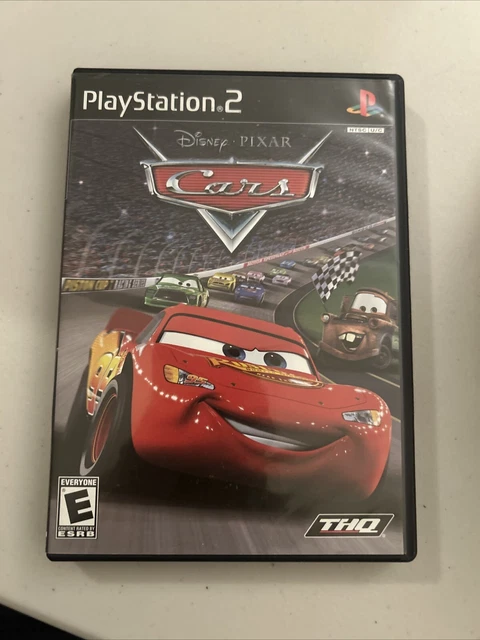 DISNEY PIXAR CARS Playstation 2 PS2 Video Game Sony CIB Complete Manual ...