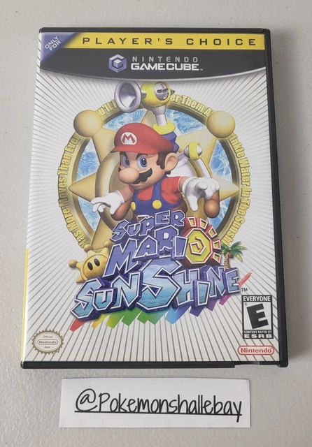 SUPER MARIO SUNSHINE - Nintendo Gamecube Game *W/ Manual - NTSC U/C ...