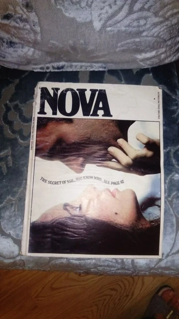 VINTAGE MAGAZINE, NOVA, October 1966, Richard Burton & Elizabeth Taylor ...