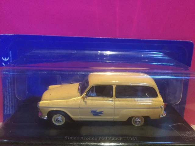 SUPERBE SIMCA ARONDE P60 Ranch La Poste 1962 Neuf Sous Blister 1/43 E3 EUR 9,50 - PicClick FR
