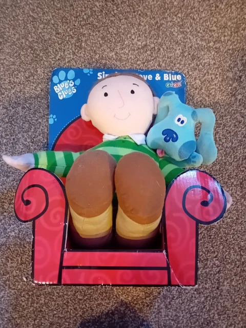 BLUES CLUES SINGING Steve and Blue Soft Toy Plush Boxed £20.00 ...