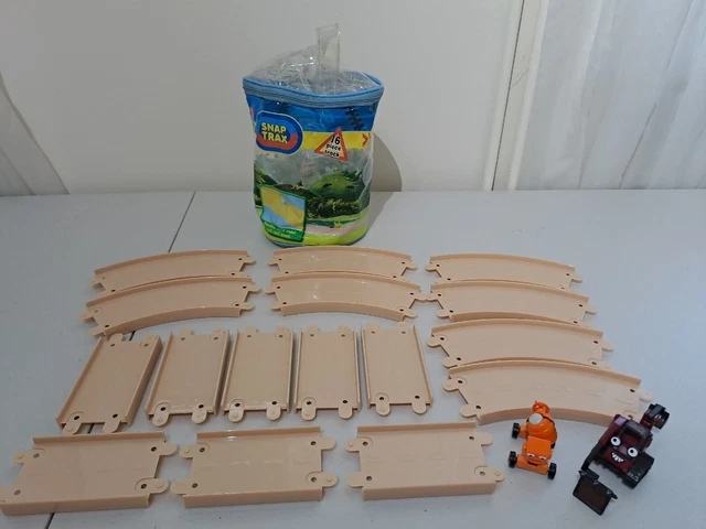 BOB THE BUILDER Snap Trax 16 Piece Track Pack With Vehicle £7.00 ...