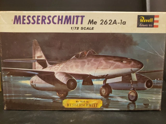 REVELL MESSERSCHMITT ME-262A-1A Fighter 1/72 model kit EUR 8,59 - PicClick FR