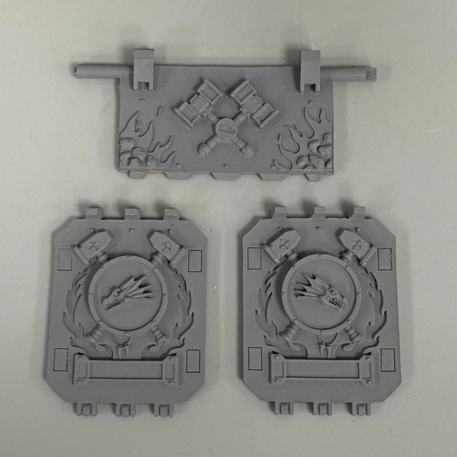 FORGE WORLD SALAMANDER Pays Raider Portes Emblèmes Symboles Warhammer ...