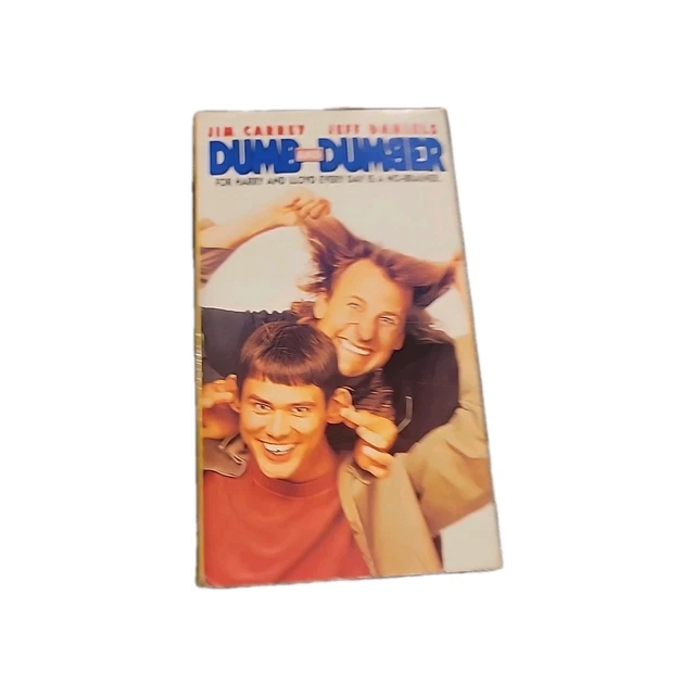DUMB AND DUMBER VHS Tape Jim Carrey Jeff Daniels Comedy Movie £9.12 ...