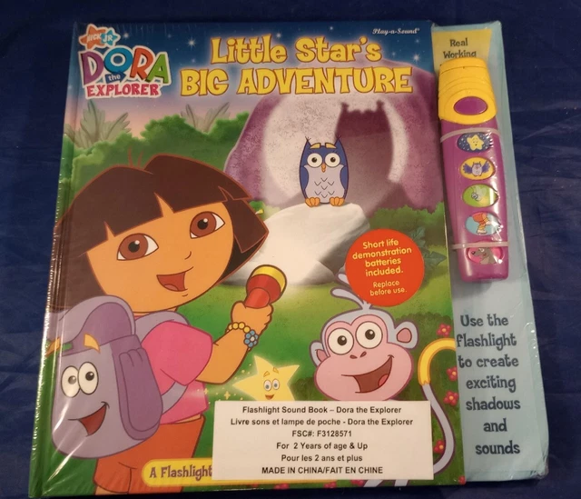 NICKELODEON DORA THE Explorer: Little Stars Big Adventure: Flashlight ...